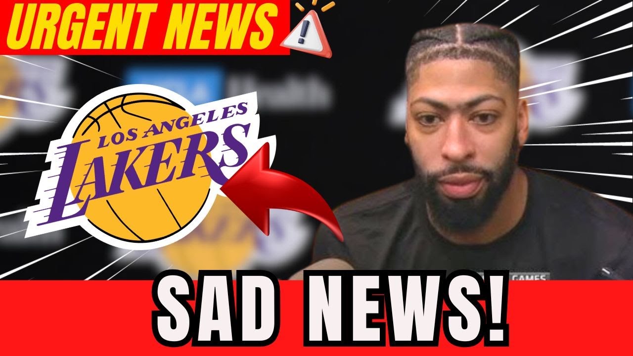 😱 FANS IN SHOCK! Anthony Davis injury update! LOS ANGELES LAKERS NEWS ...