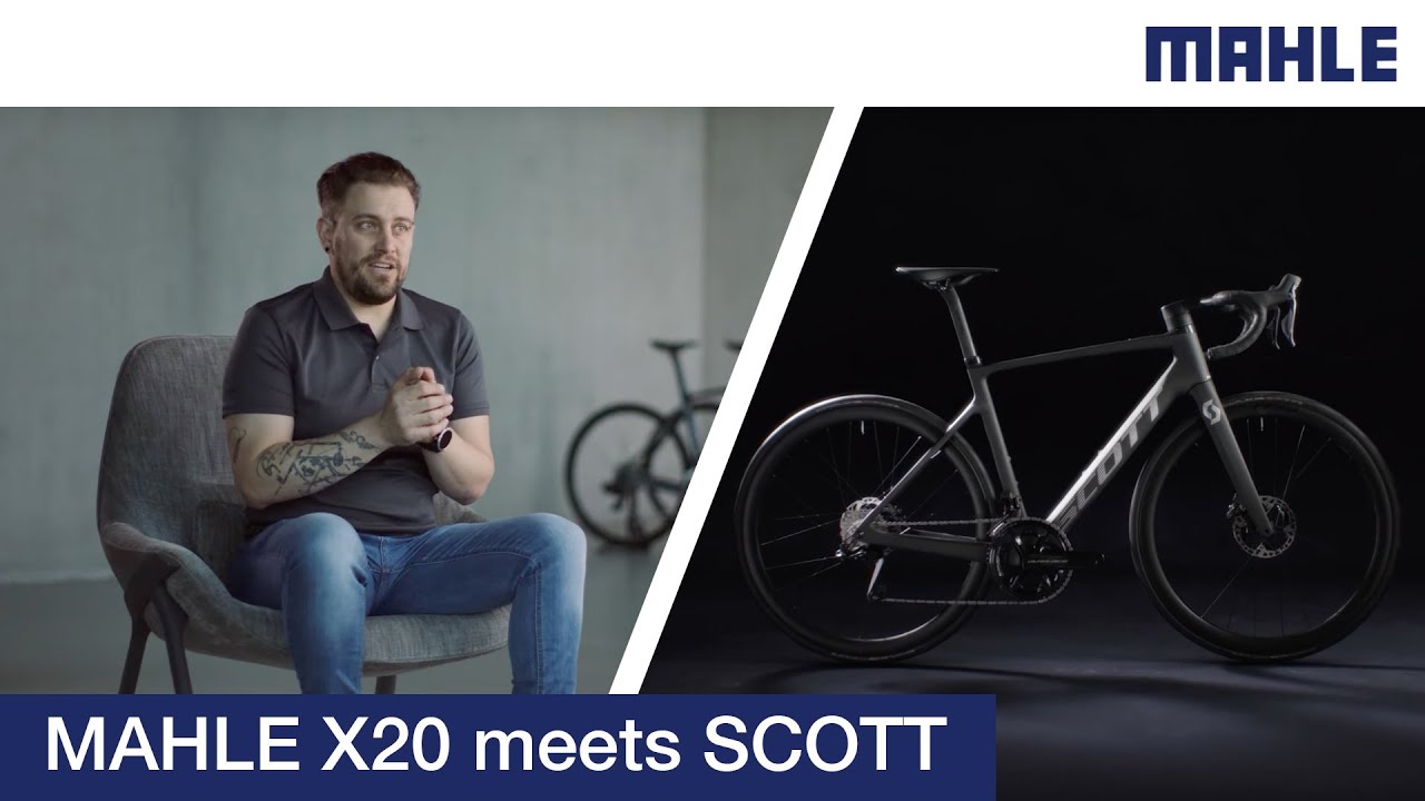 MAHLE X20 meets SCOTT Addict eRIDE - YouTube