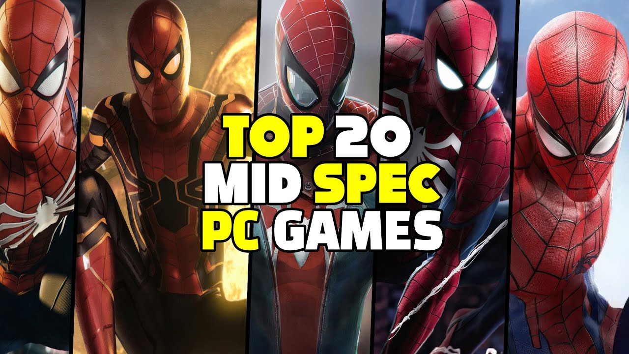 Top 20 Best (Mid/High) Spec Games For 4GB / 8GB - RAM - 512MB / 1GB ...