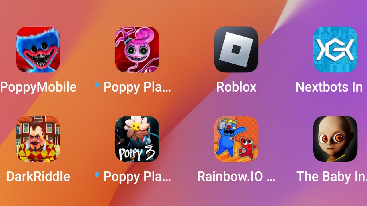 Poppy Playtime, Poppy Playtime Chapter 3, Roblox, Nextbots, Dark Riddle ...