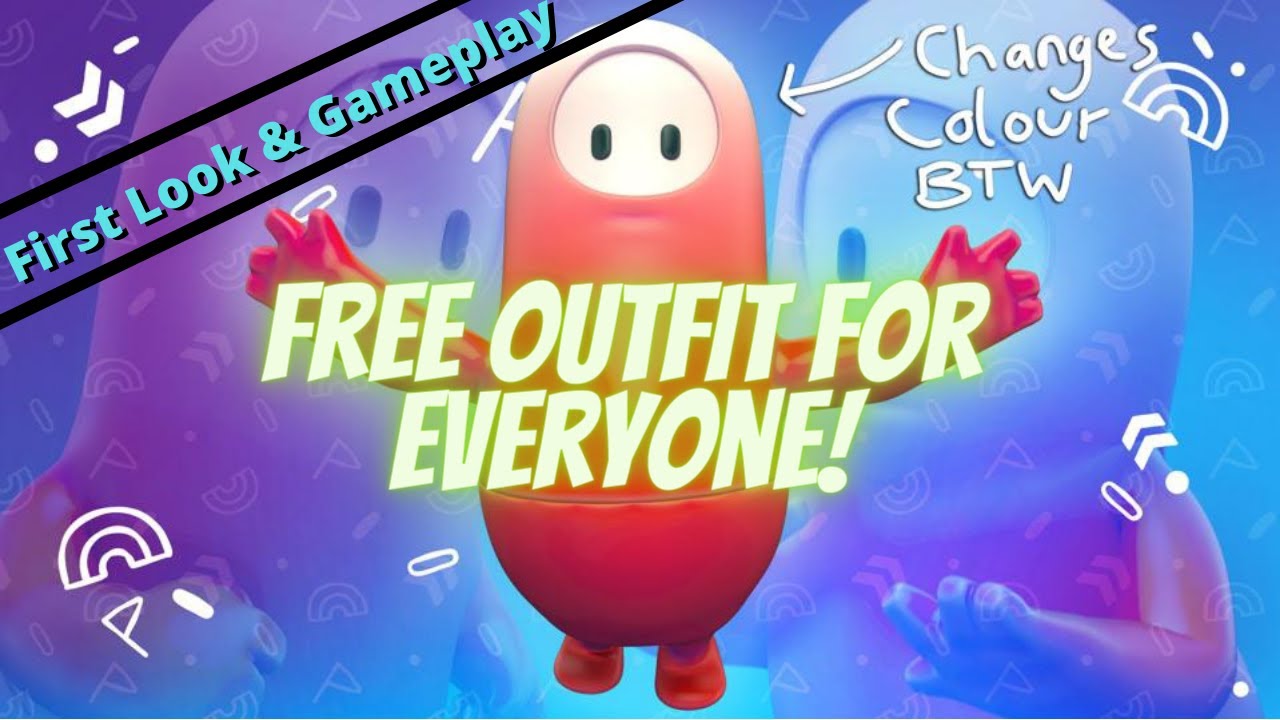 Grandis Fall Guys outfit free for everyone! - Fall Guys first look and ...