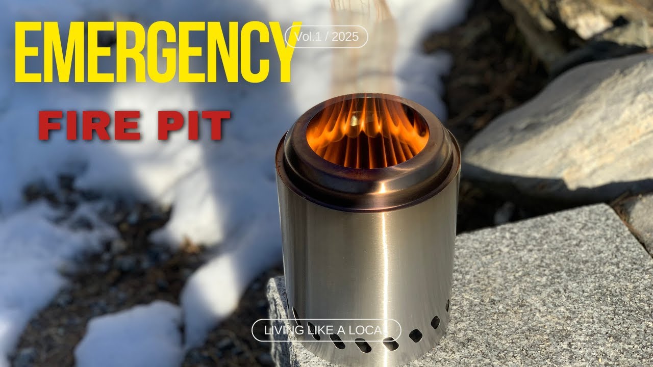 Emergency Fire Pit - YouTube