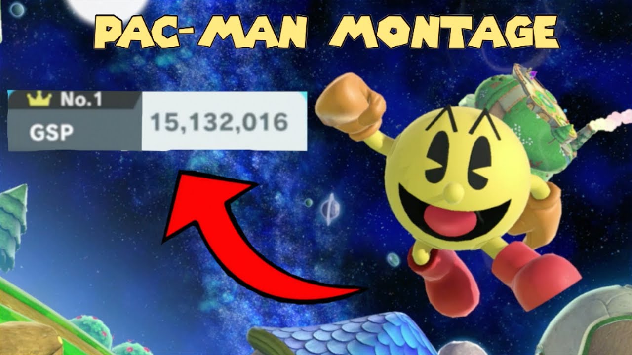What A 15 MILLION GSP Pac-Man Looks Like | SSBU Montage - YouTube