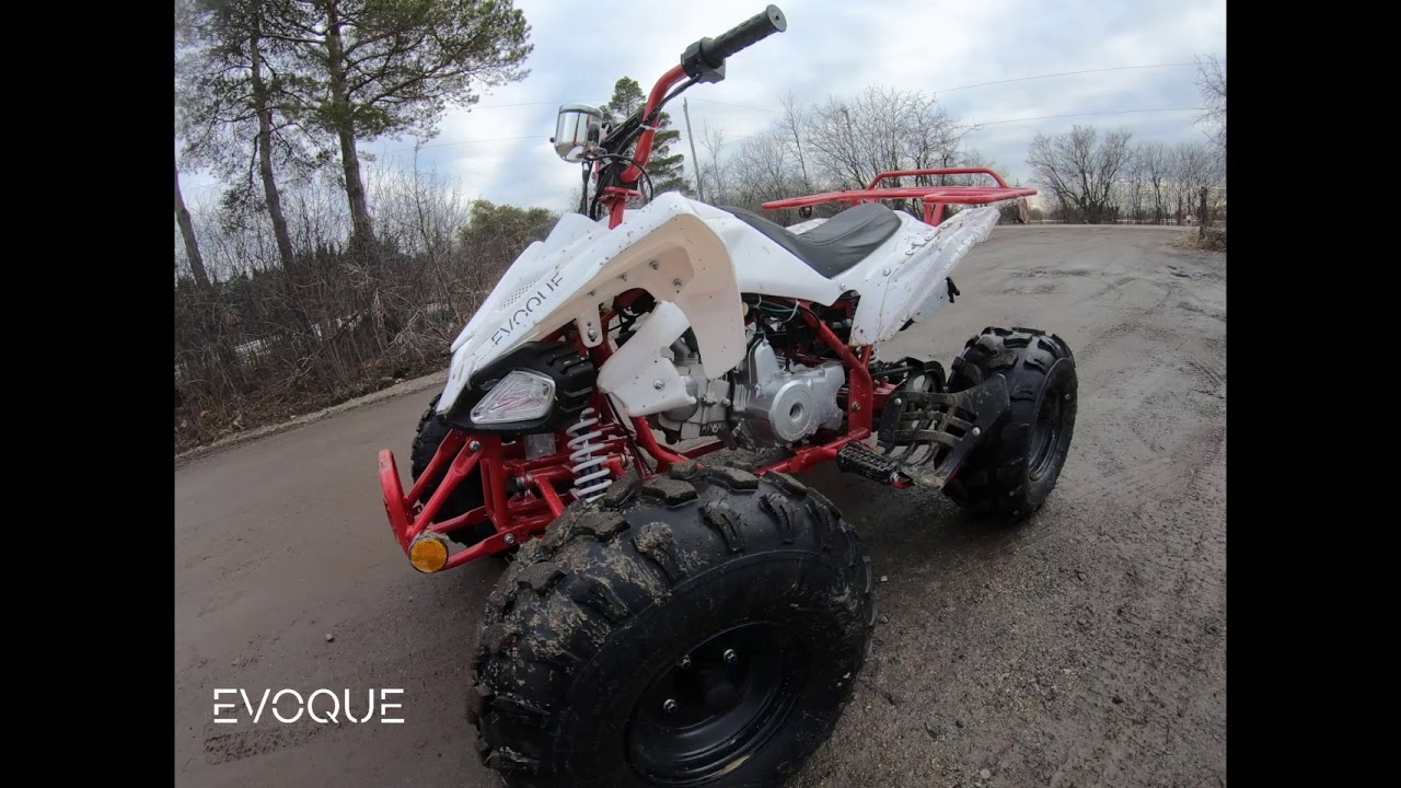EVOQUE VQS-125XM STARTUP AND WALKAROUND - YouTube