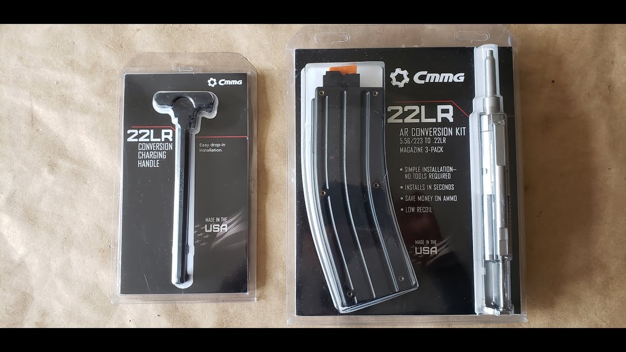 Quick tabletop review on installing a CMMG BRAVO .22lr AR conversion ...