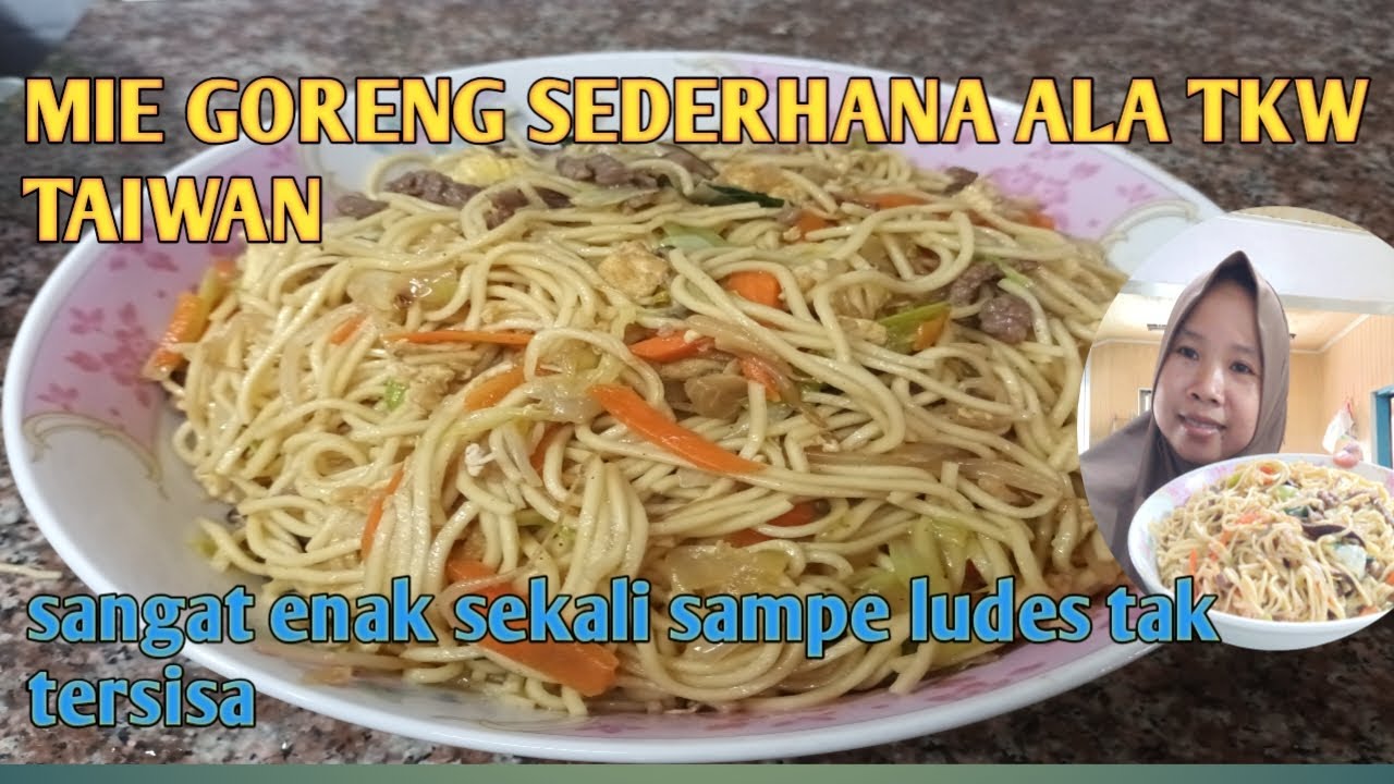 menu sederhana//mie goreng daging sapi ala prt taiwan#habistaktersisa# ...