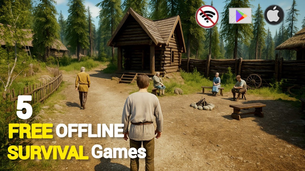 Top 5 NEW FREE OFFLINE SURVIVAL Games for Android and iOS || BEST GAMES ...