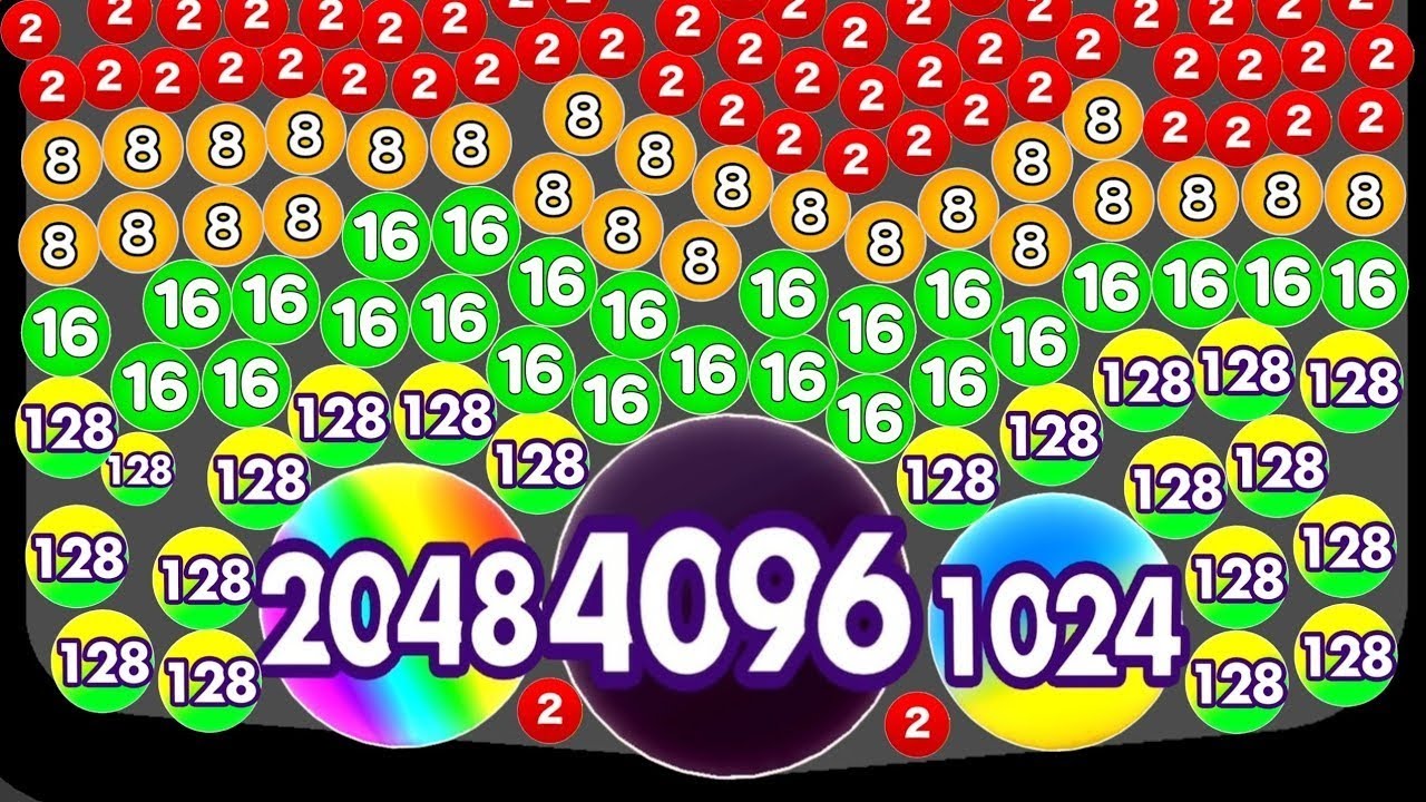 2048 runner balls, 2048 balls game, jelly run 2048 , fill one line ...