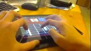 ACDC - Back in black (iPad cover)