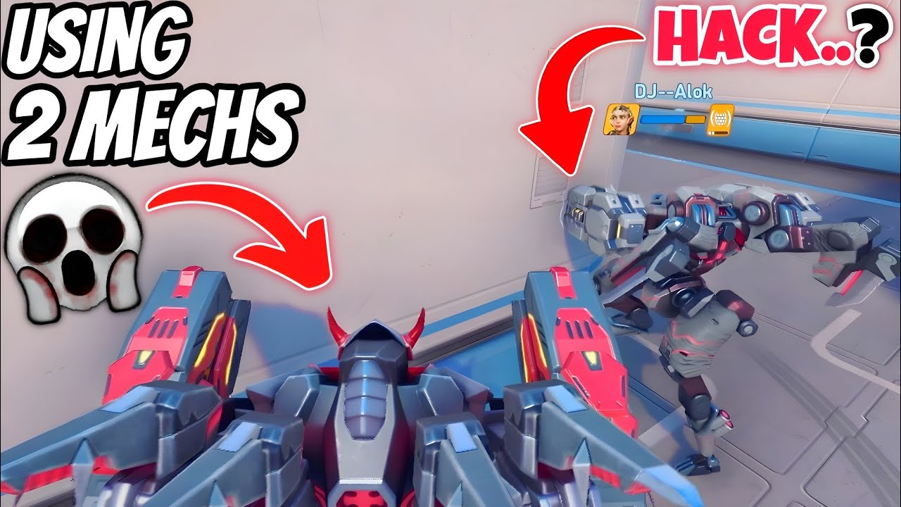 Using 2 Mechs at Same Time 😱🔥 | Hack!!? - Mech Arena - YouTube