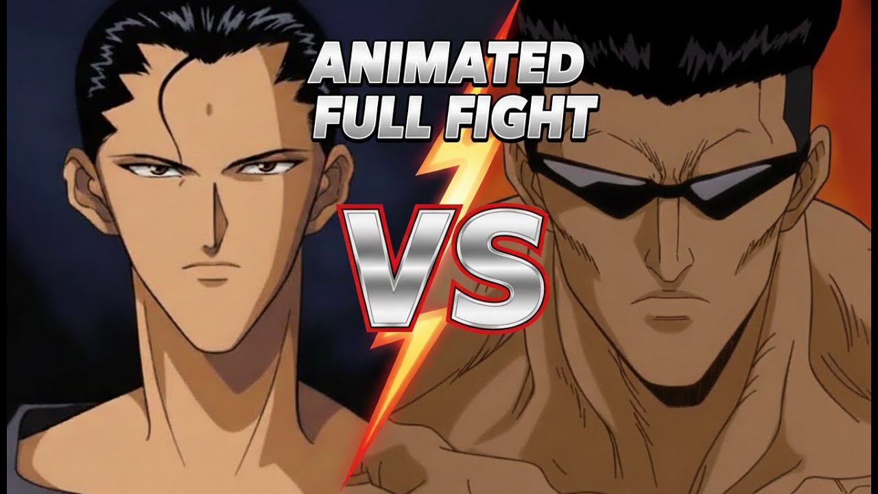 TAGURO vs SENSUI | BUONG LABAN! | FULL FIGHT ANIMATED | GHOST FIGHTER ...