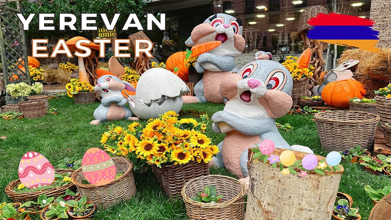 Easter Mood in Yerevan, Armenia 2025 | Zadik Vibrant Traditions - YouTube