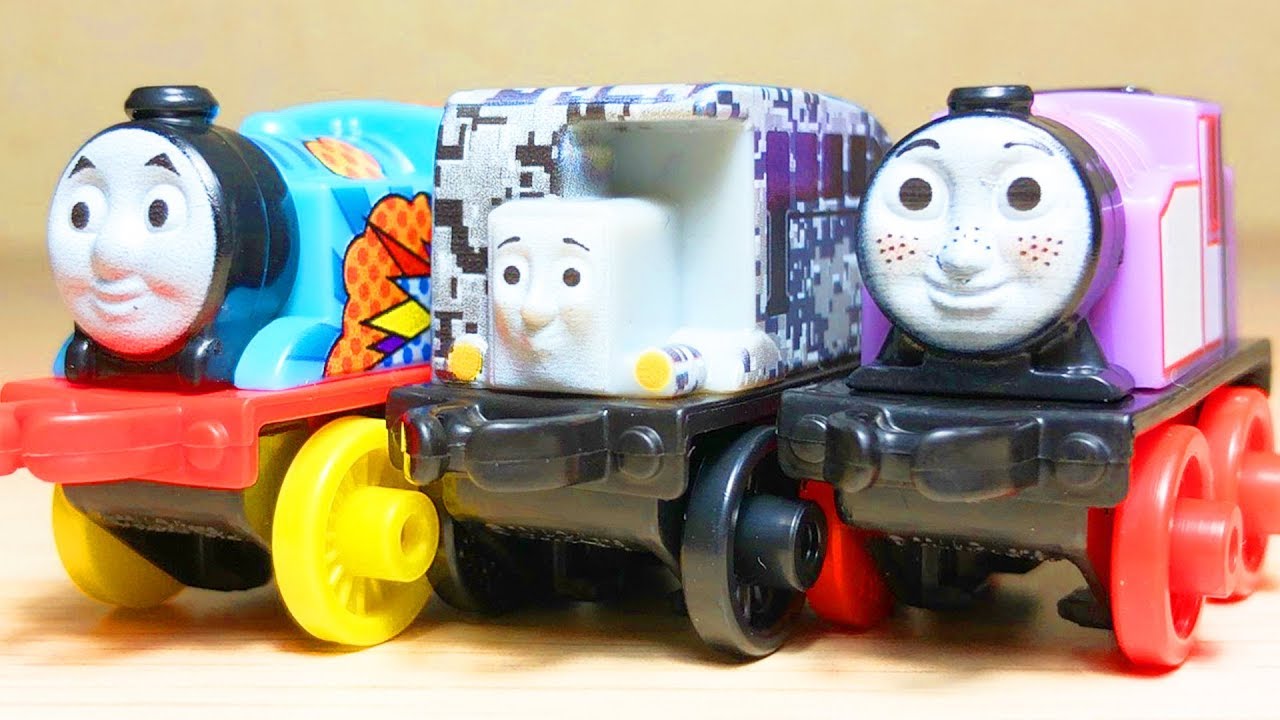 New 2018 THOMAS MINIS PACKAGING TOY TRAINS THOMAS BERTIE ROSIE PACK 3 ...
