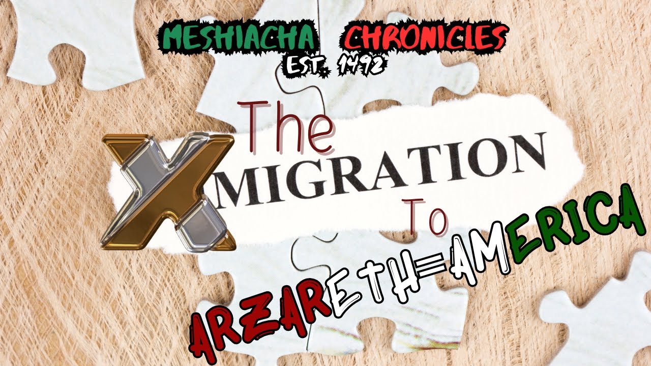 The Israelites: The Migration to Arzareth = America | Hispanics, ARE ...