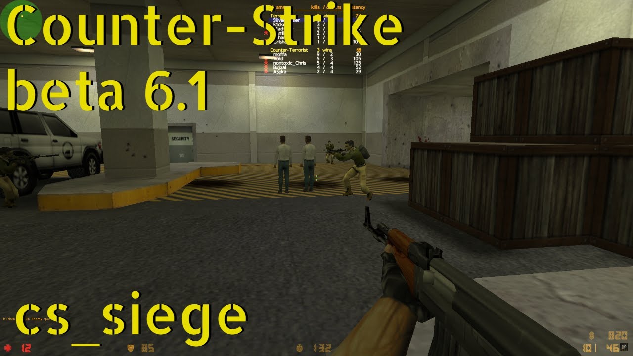Counter-Strike beta 6.1 cs_siege online gameplay - March 2024 - YouTube