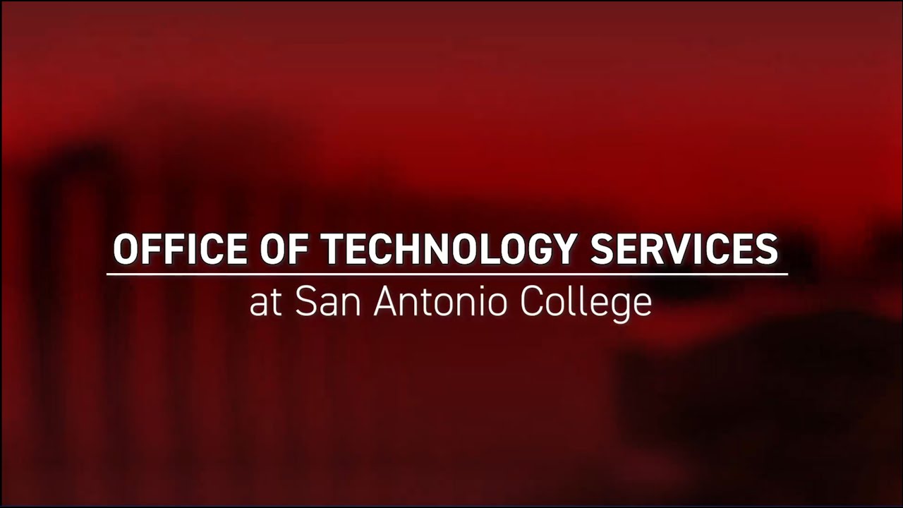 Office of Technology Services Student Services - YouTube