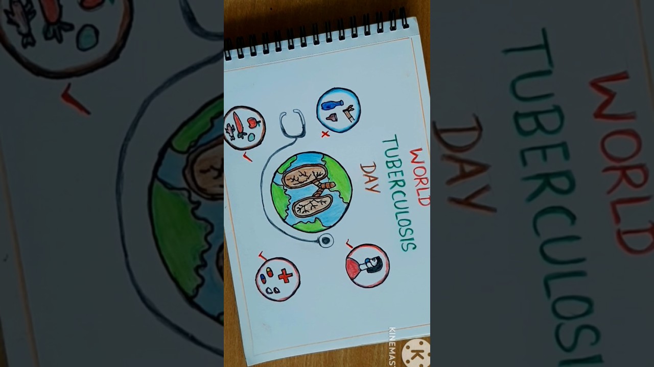 World TB Day Drawing || World Tuberculosis Day Poster Drawing 24 march ...