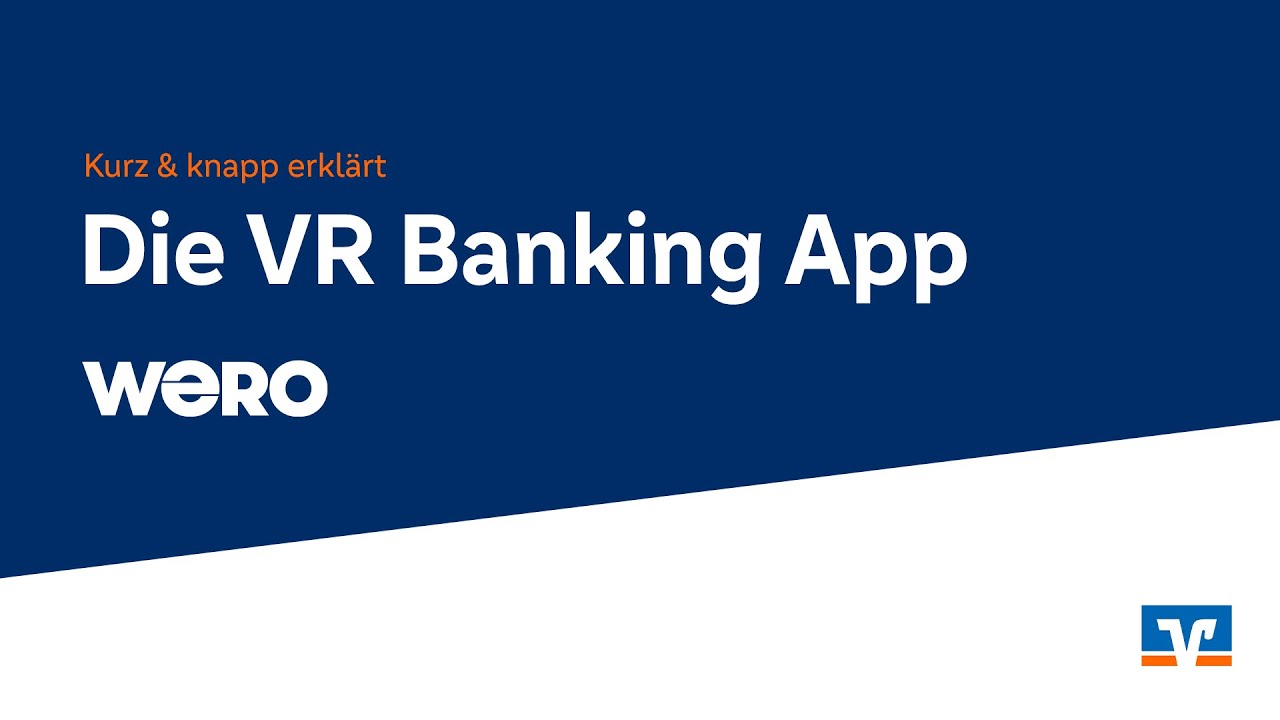 VR Banking App & wero – Banking, wann und wo ich will - YouTube