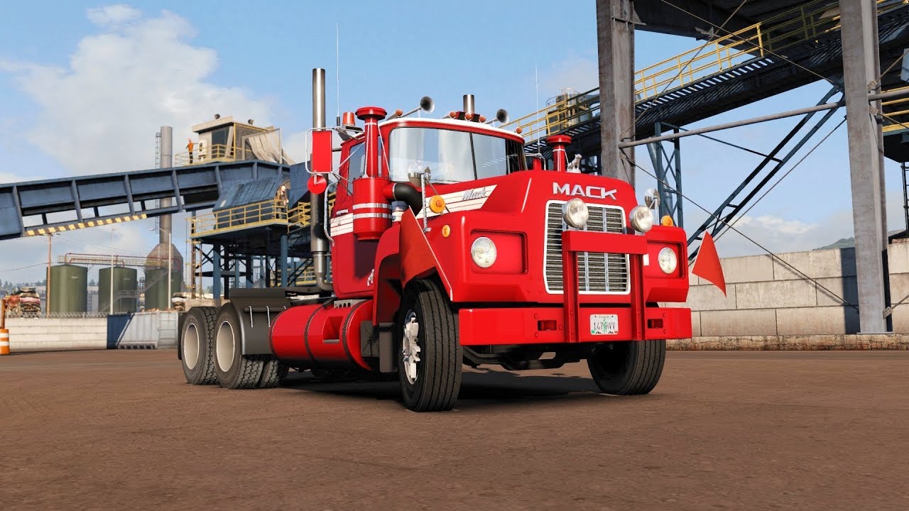 ATS 1.32 MACK R-Series Special Transport - YouTube