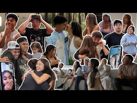 TELLING OUR FRIENDS WE’RE PREGNANT!