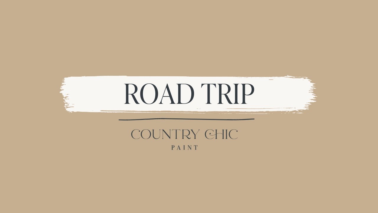Road Trip | Tan Beige Furniture Paint | Country Chic Paint - YouTube