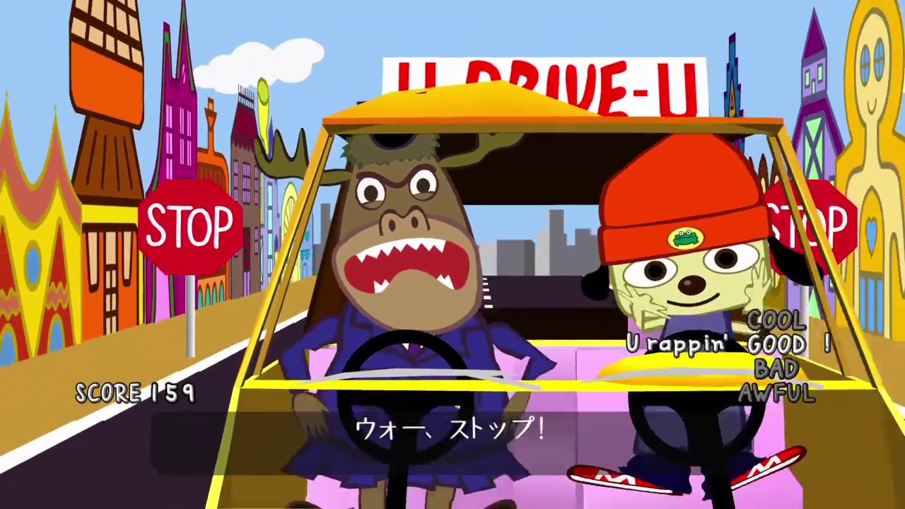 PaRappa The Rapper Remastered stage 2 cool パラッパラッパー - YouTube