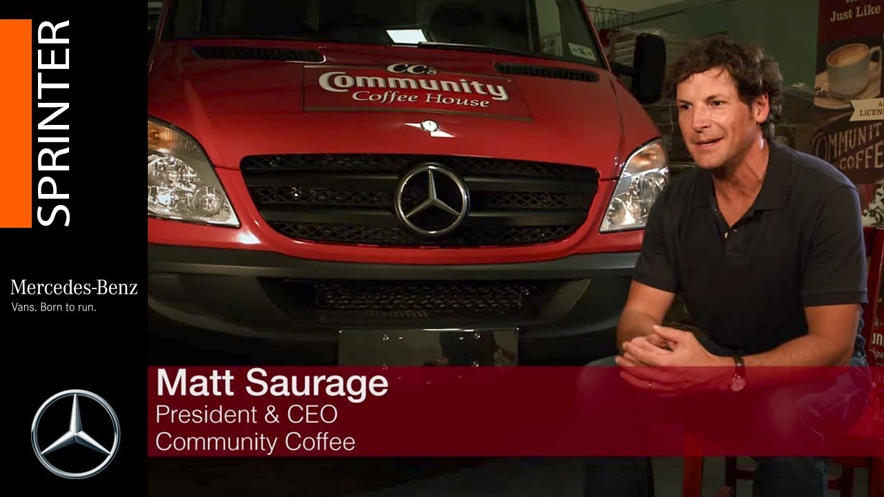 Sprinter Stories: Community Coffee – Mercedes-Benz Vans - YouTube