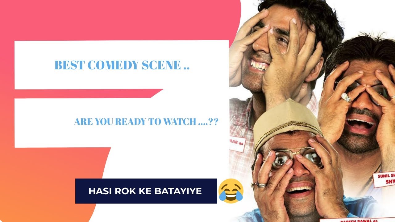Hera Pheri Comedy Scenes | Best Bollywood Comedy Scenes | Hasi Rok ke ...