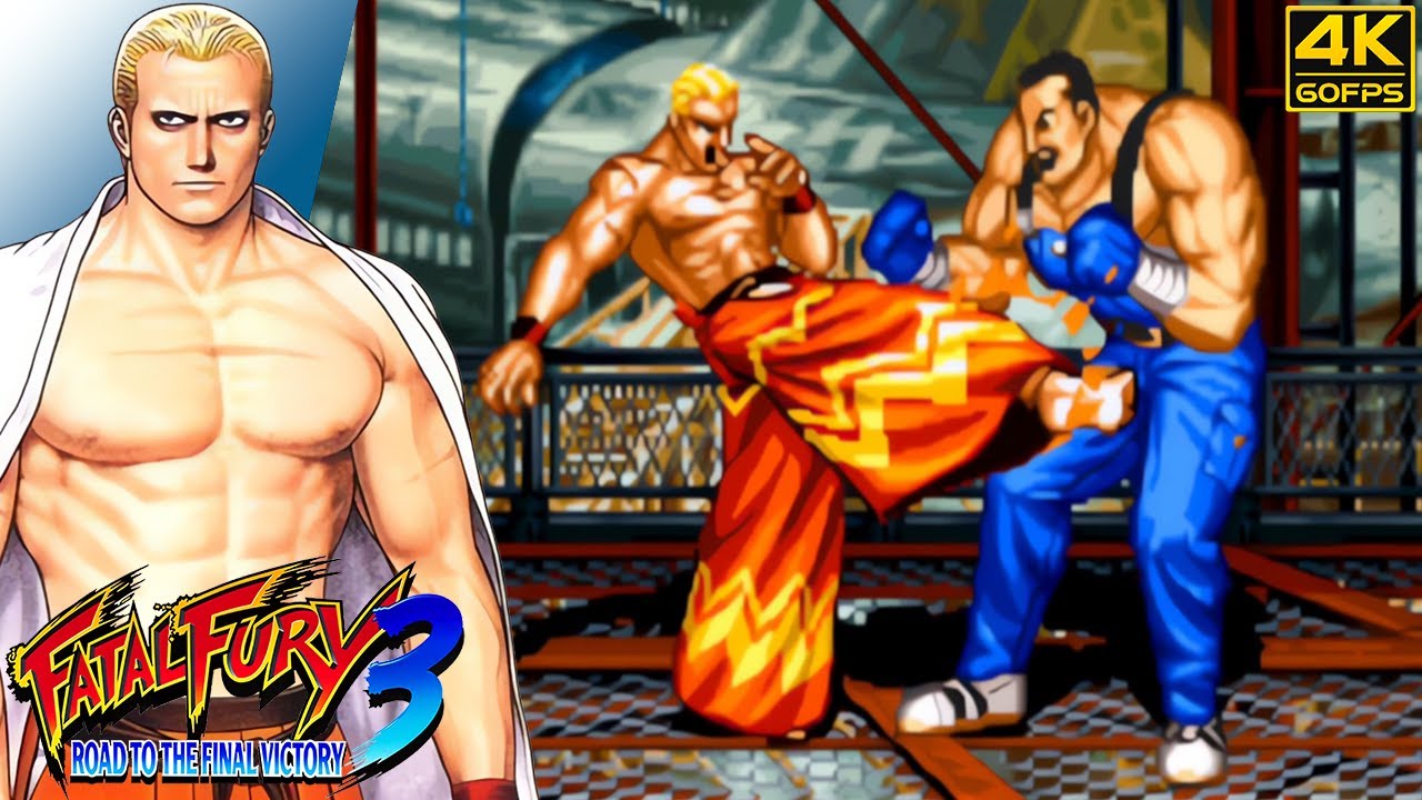 Fatal Fury 3 - Geese Howard (Arcade / 1995) 4K 60FPS - YouTube