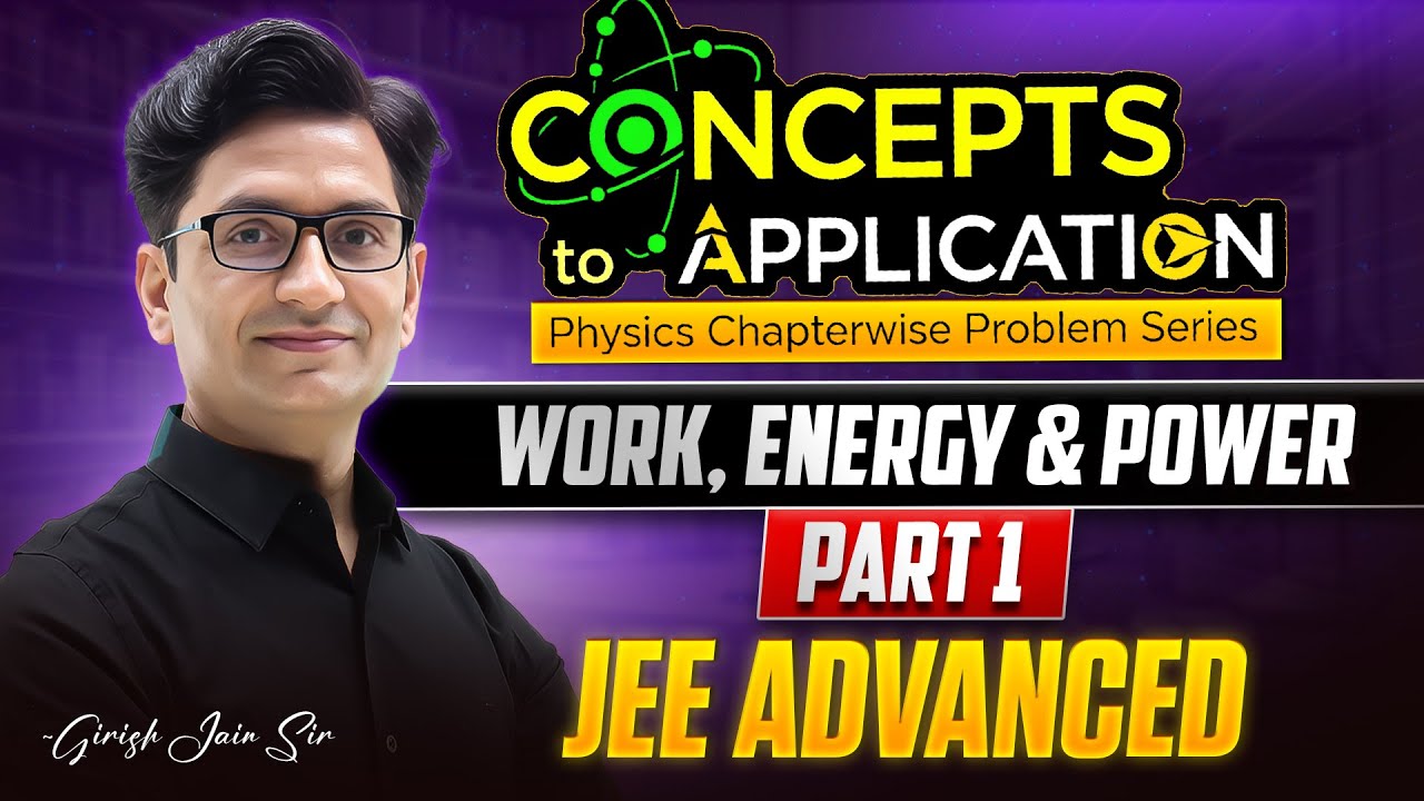 Work, Energy & Power - Part 1 | JEE Advanced | Physics | Concepts to ...