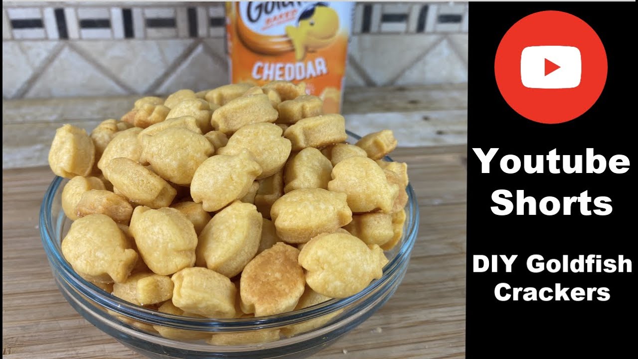 DIY Goldfish Crackers #Shorts - YouTube