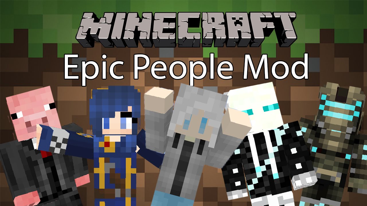 Minecraft Mod รีวิว - Mod คนพิเศษ | Epic People Mod - YouTube