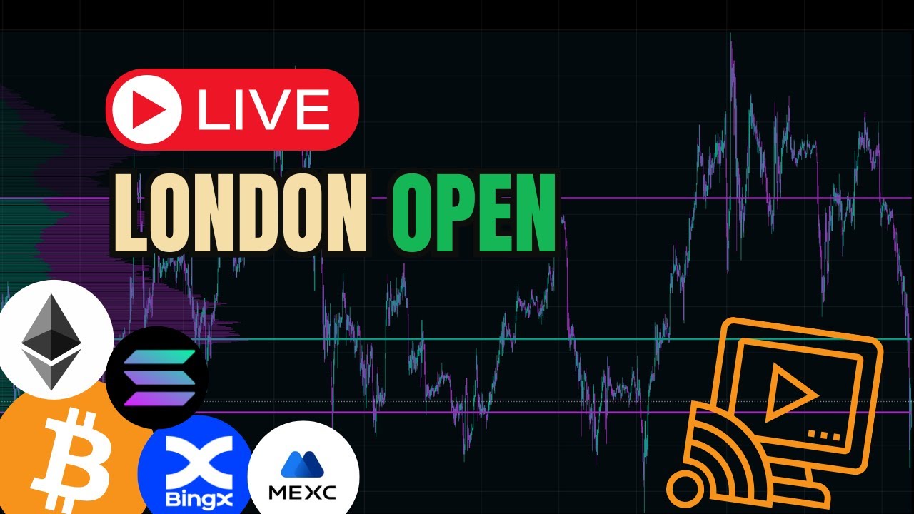 LONDON OPEN - LIVE STREAM | LIVE TRADING | BITCOIN | 2025 - YouTube