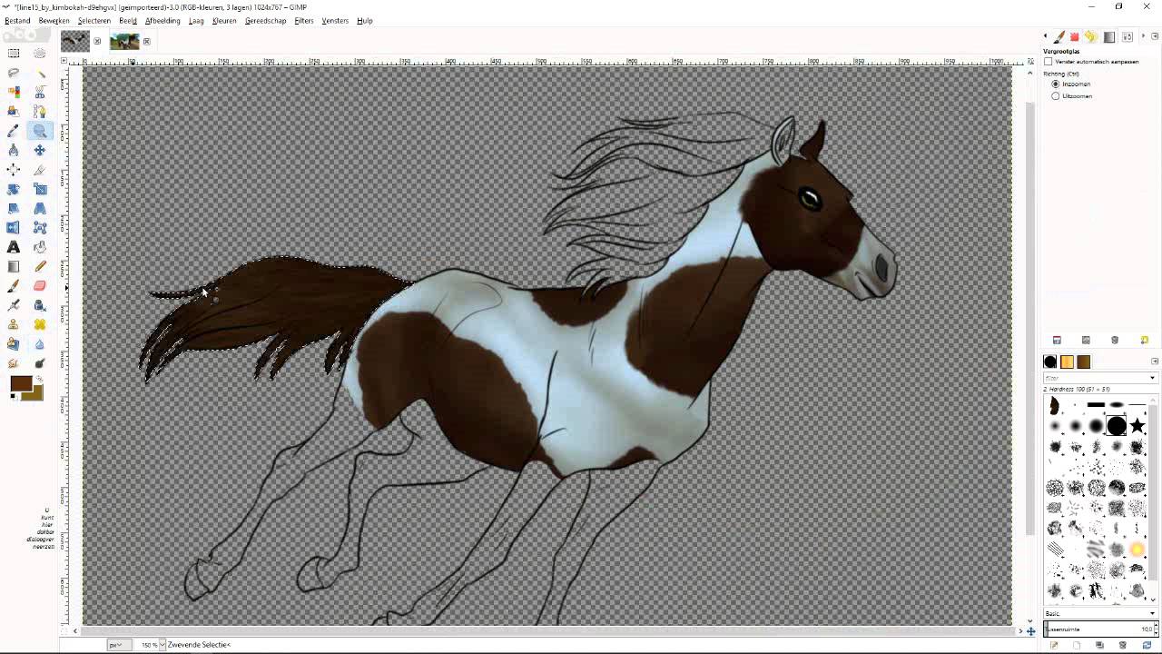 star stable: nl- speedpaint tinker - YouTube
