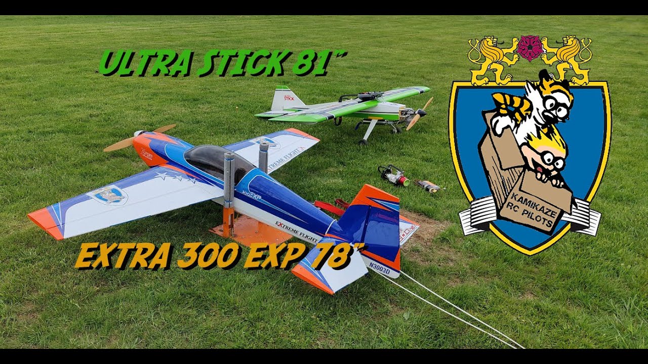 Extra 300 78" (DLE 55RA) and Ultra Stick 81" (DLE 35RA) - YouTube