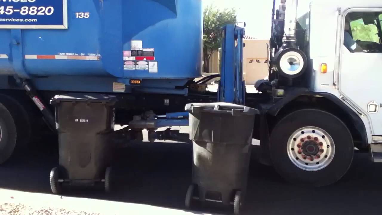 Republic services peterbilt python - YouTube