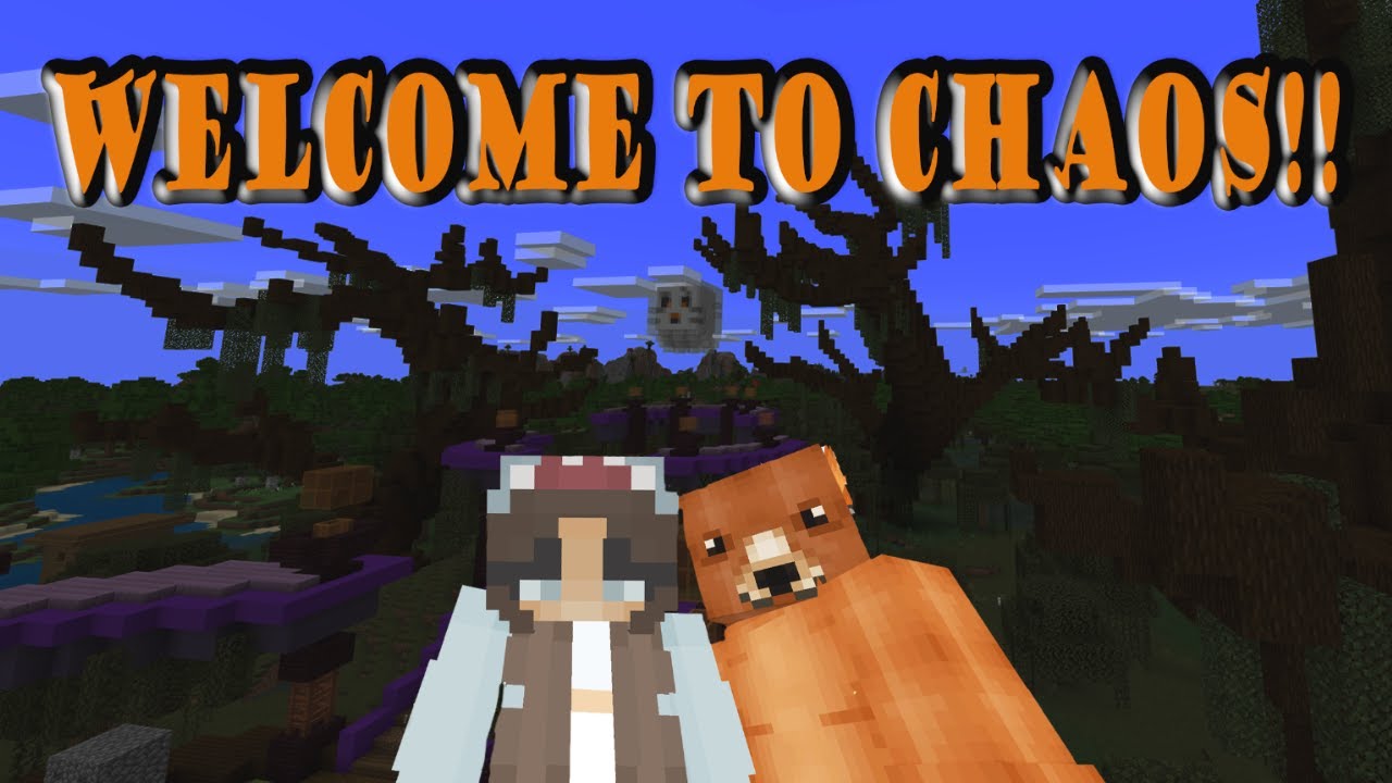 We tried the Minecraft 🎃👻Random HALLOWEEN CHAOS World🎃👻... and it was ...