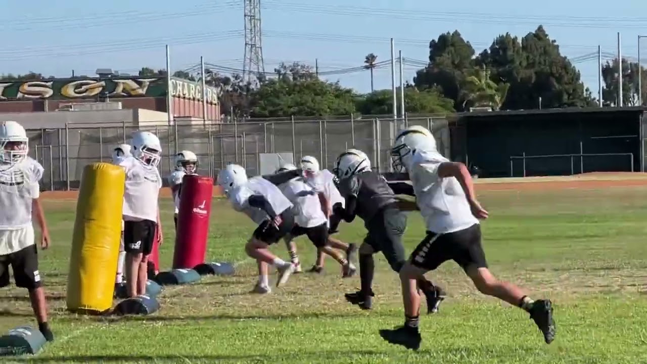 Football Hitting & Tackling Drills - YouTube