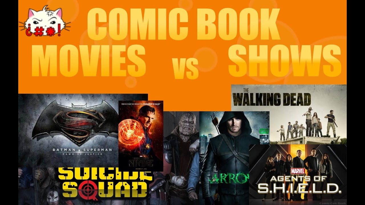 Comic Book Shows VERSUS Comic Book Movies! - YouTube