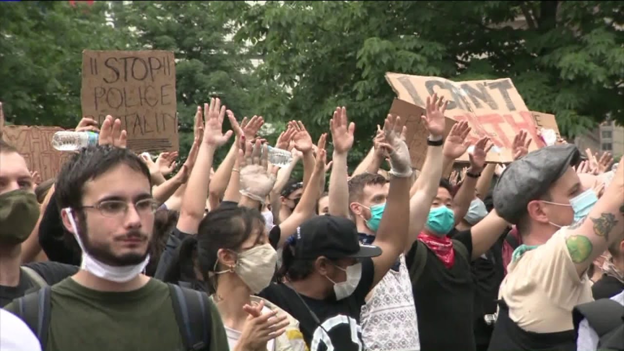 Testing protesters - YouTube