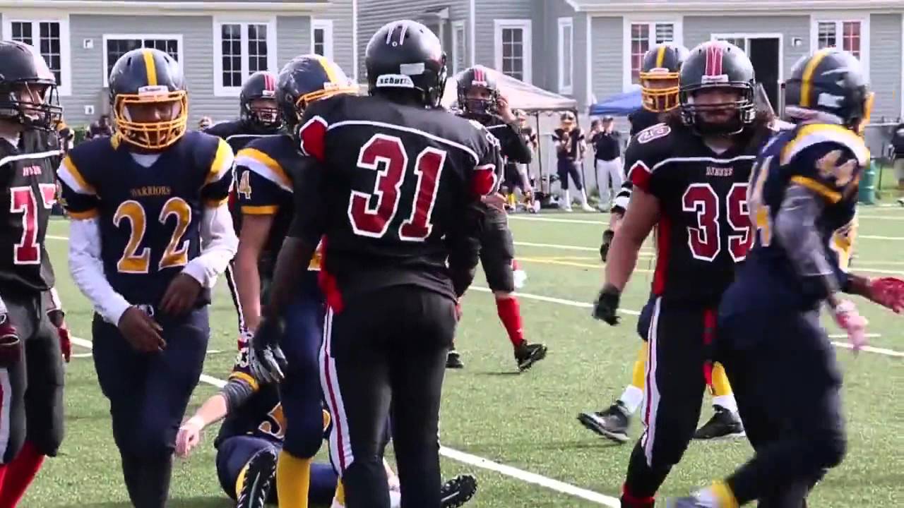 NCAFA Bantam - Warriors vs Riders - YouTube