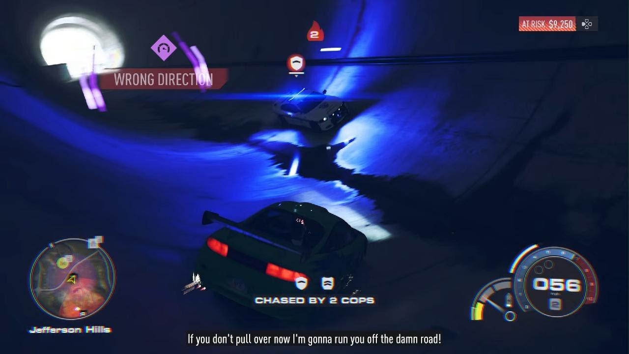 Need for Speed Unbound quickest way to lose the cops - YouTube