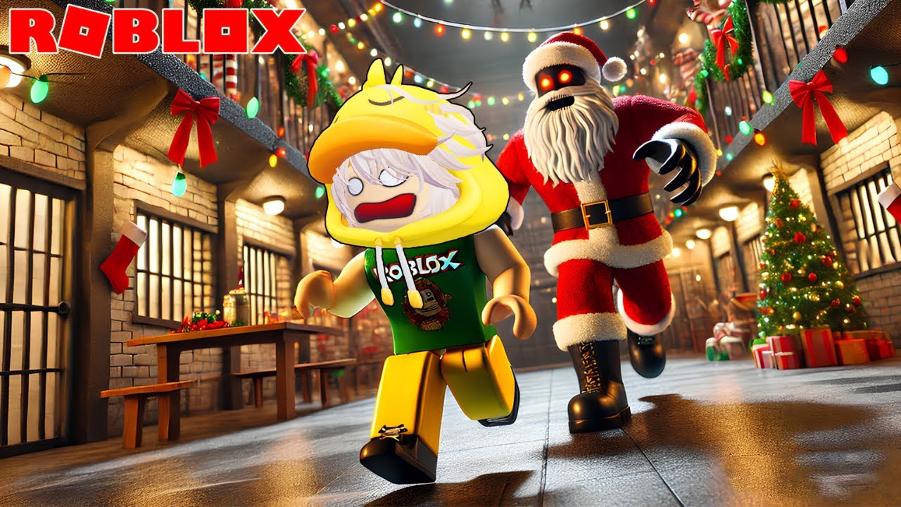 TOLONG AKU DITANGKAP SANTA CLAUS PALING SERAM Di Roblox Brookhaven ...