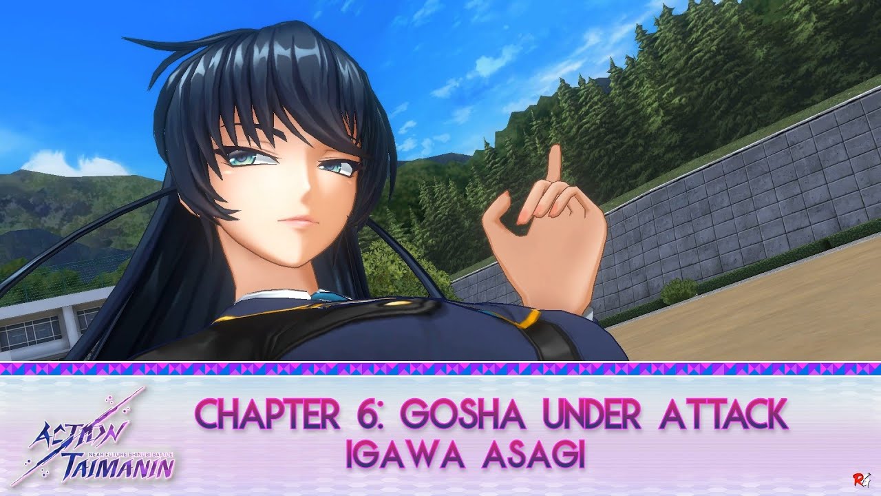 Action Taimanin - Chapter 6: Gosha Under Attack (Igawa Asagi) - YouTube