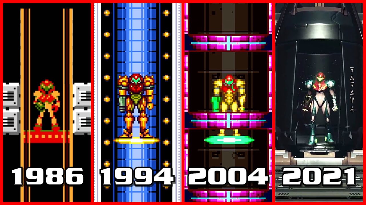 Evolution of Elevators in Metroid Games (1986-2021) - YouTube