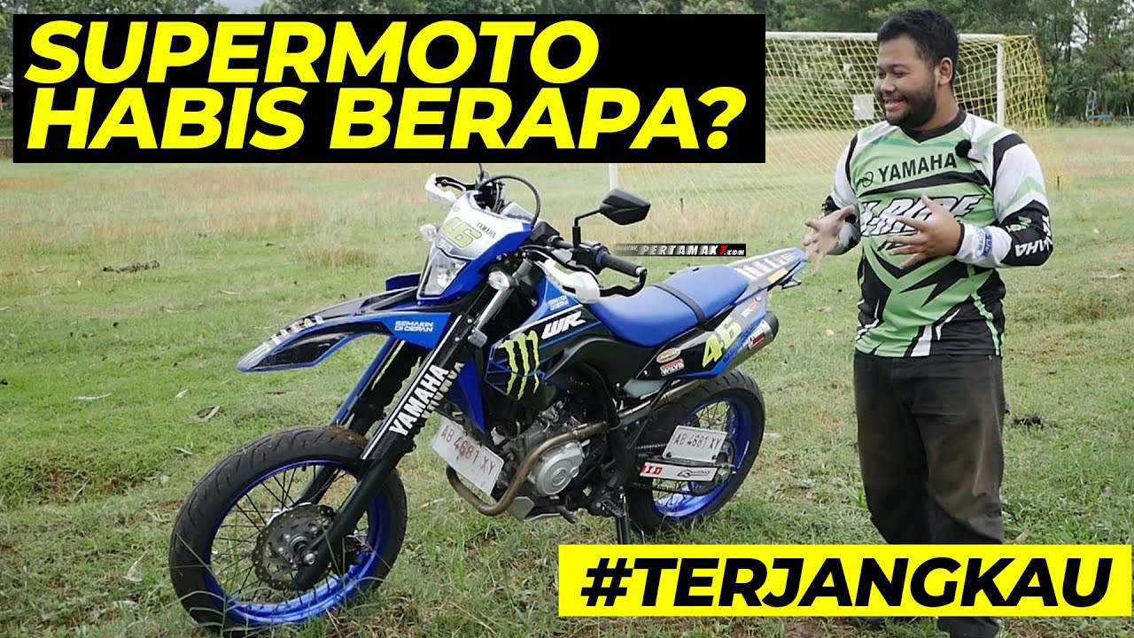 Modifikasi Yamaha WR155R Supermoto Monster Energy 🏍 Habis Berapa 🤑 ...