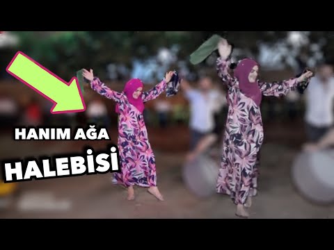 Halebi’yi Ruhuyla Oynayan Hanım Abla Yeğeni’nin Düğününde İzleyenleri HayranBıraktı ANTEP Hanımağası