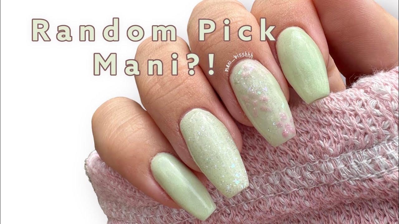 RANDOM DIP PICS From My Stash | Perfect Spring Mani | Dip Powder - YouTube