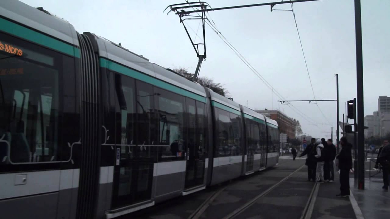 Inauguration du tramway T7 de la RATP - YouTube