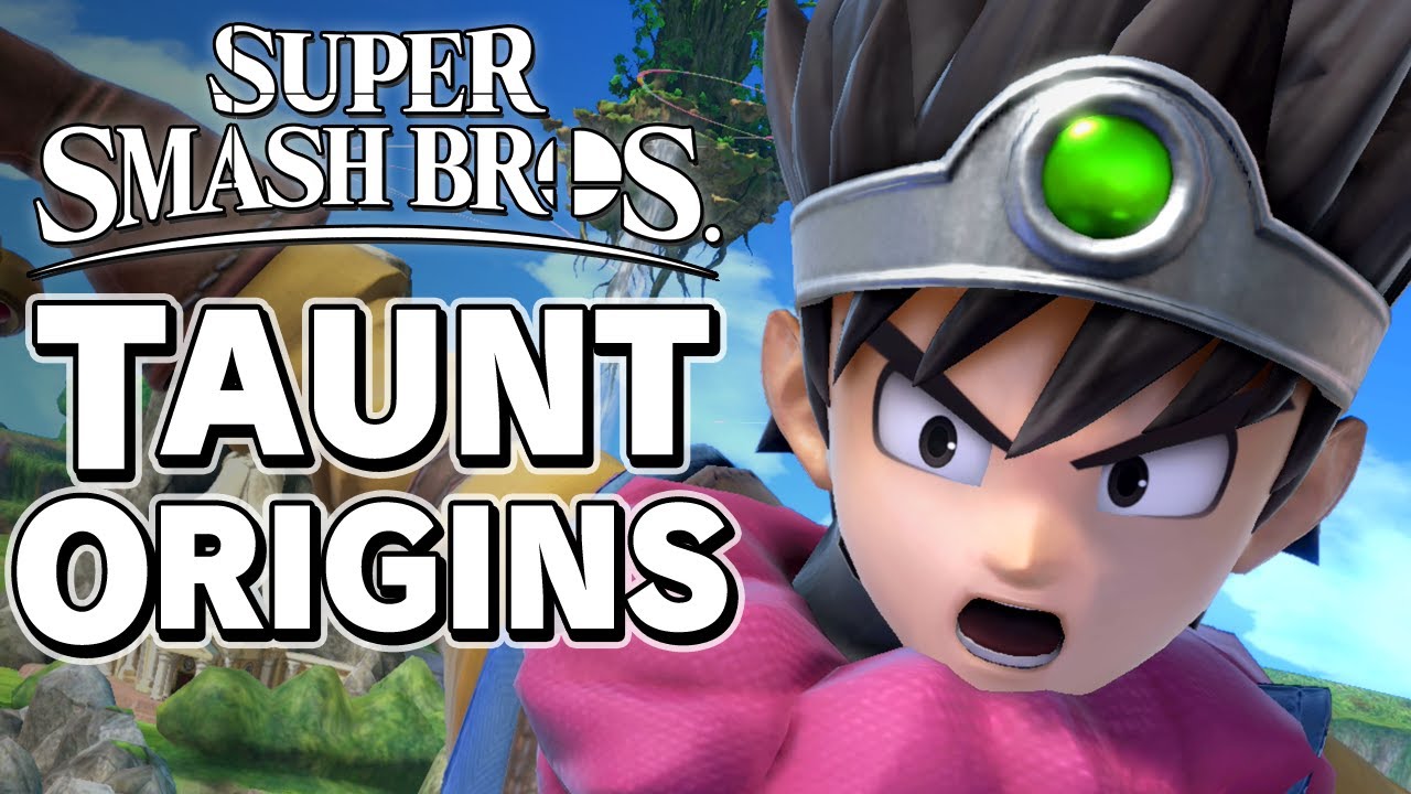 Super Smash Bros. Taunt Origins - Fighter Pass 1 – Aaronitmar - YouTube